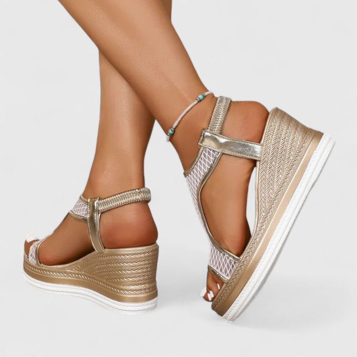 Jessica | Orthopedic Wedge Sandals – Alamodara