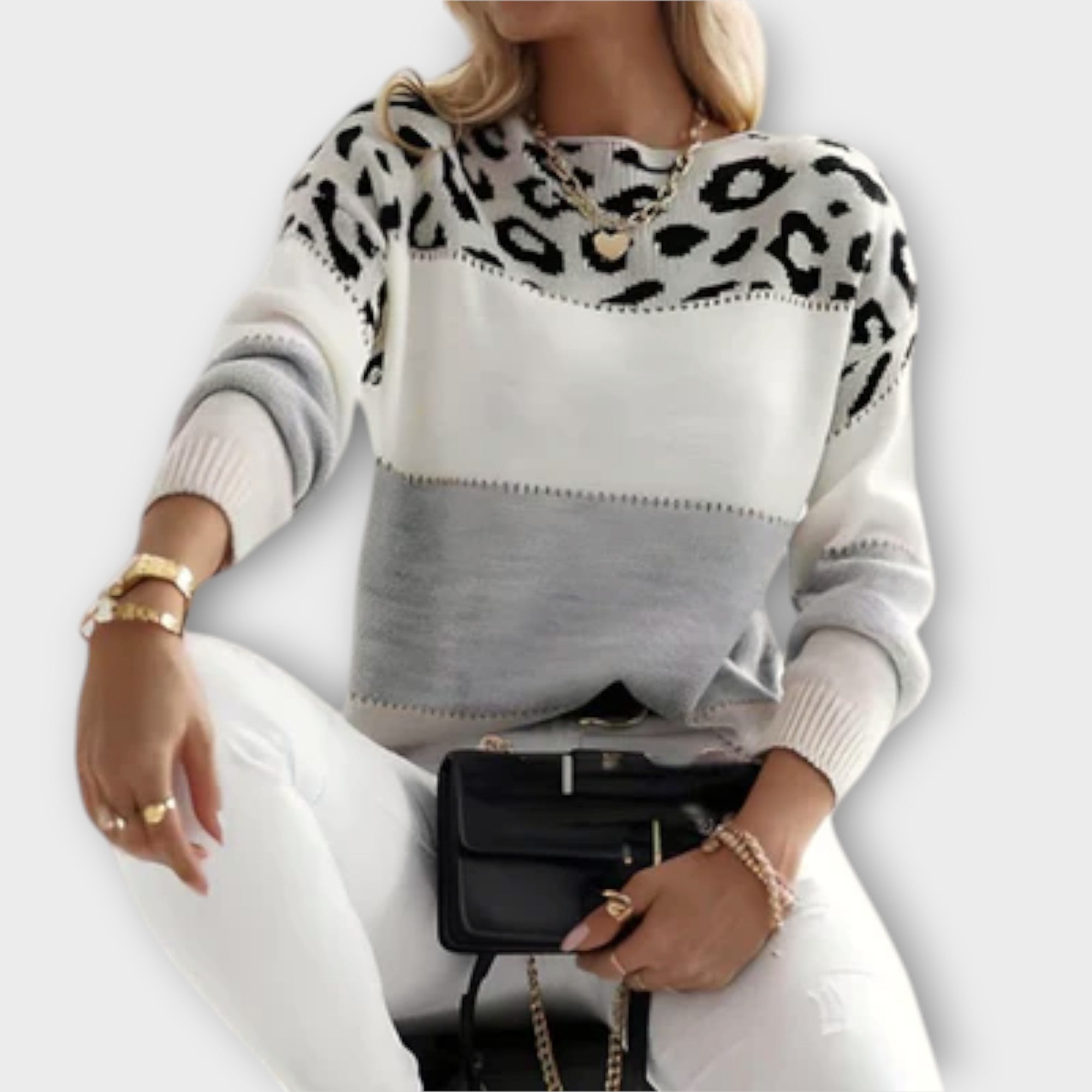 Chrystelle™ | Elegant Sweater – ALAMODARA USA