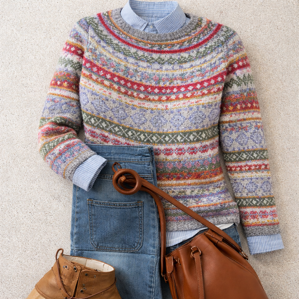 Luminexaraa | Heritage Nordic Sweater – ALAMODARA USA